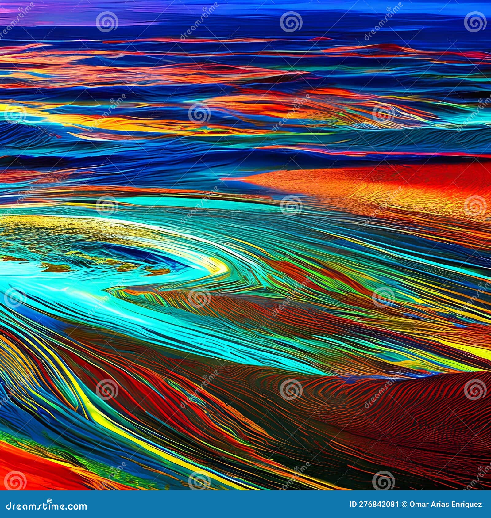 Digital Ocean: an Abstract Representation of the Ocean, Created with ... Digital Ocean: an Abstract Representation of the Ocean, Created with ...