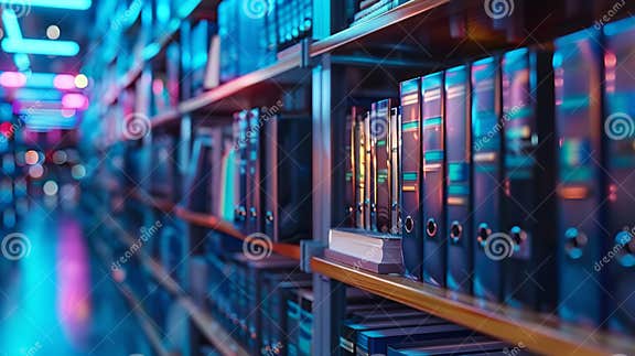 Digital Organization, a Depiction of an Organized Digital Document ...