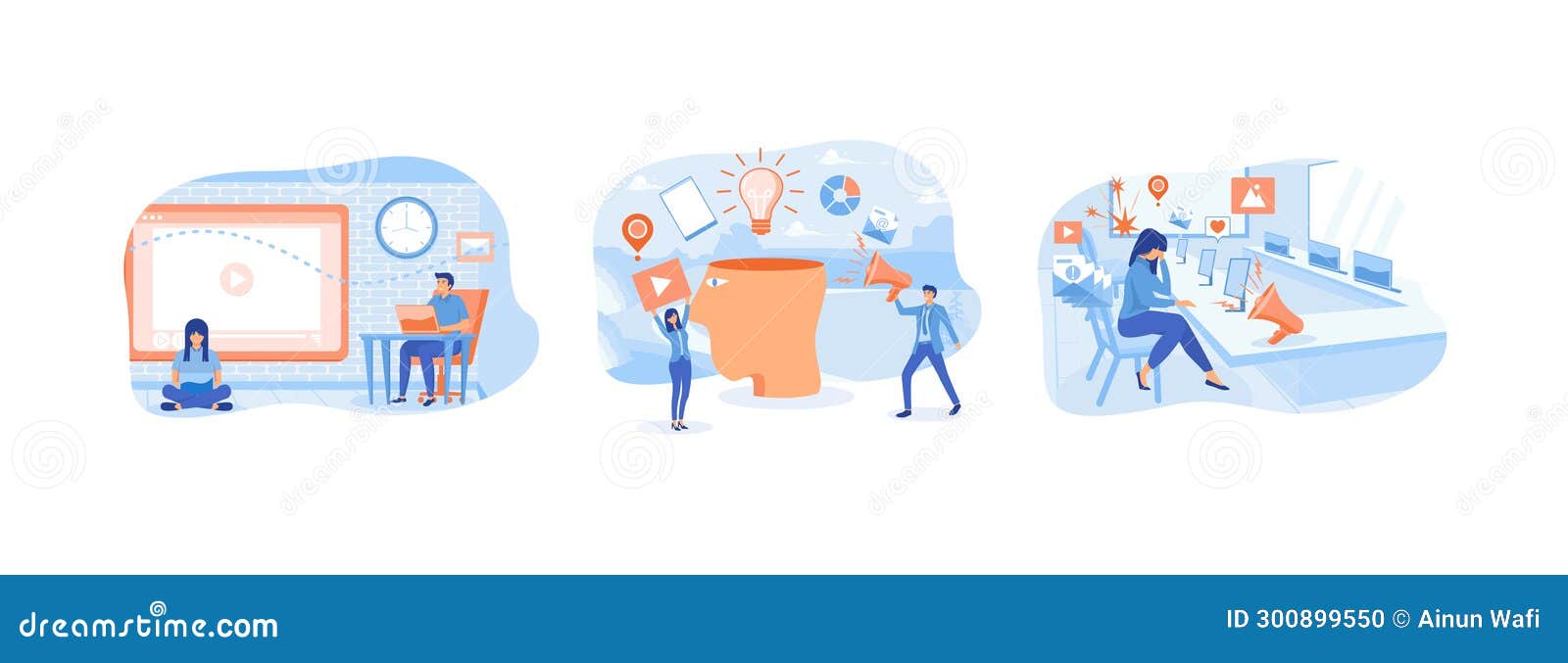 Digital Overload. Digital Information Overload. Overcome Overload Stock ...