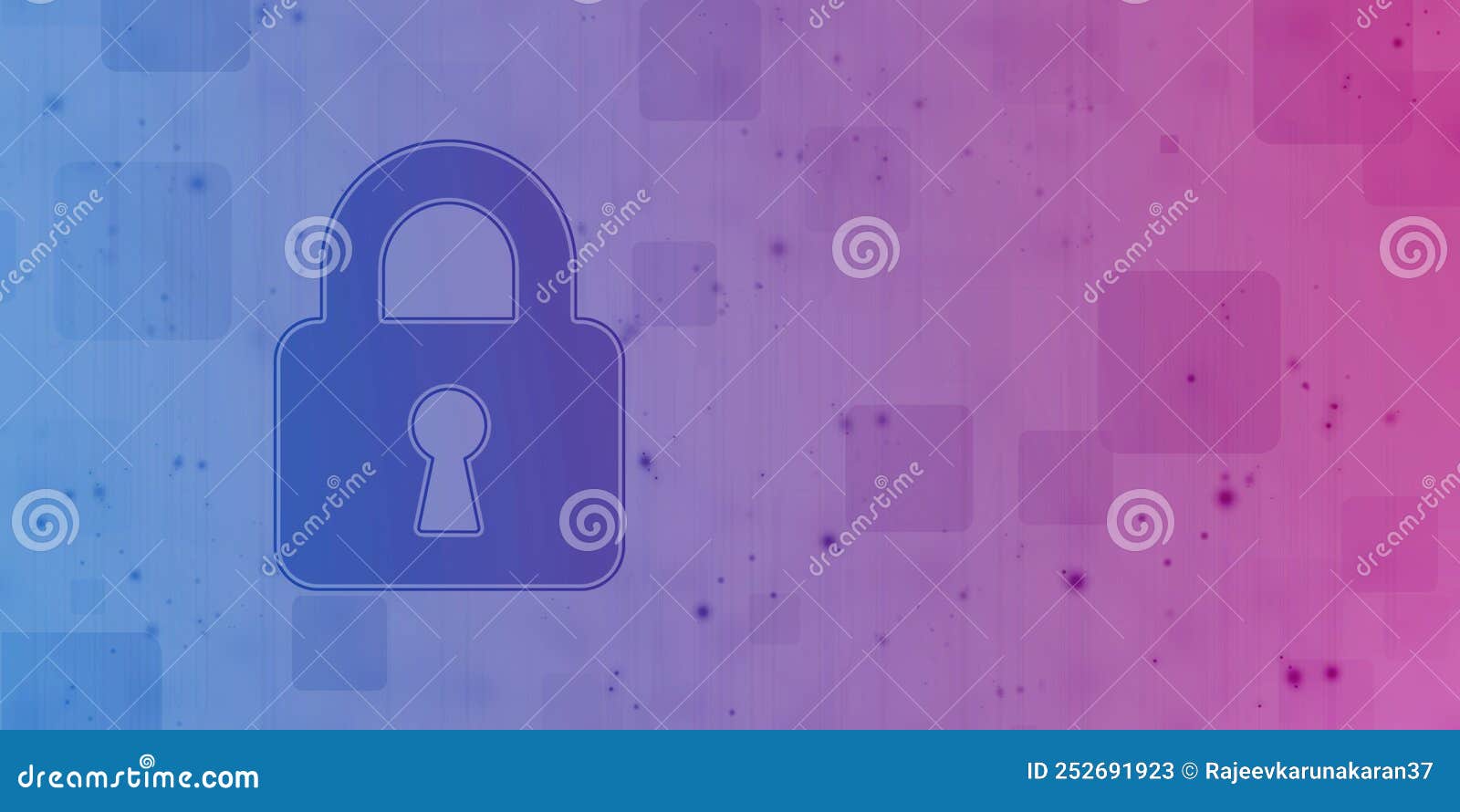 Technology Security Concept. Modern Safety Digital Background.Digital ...