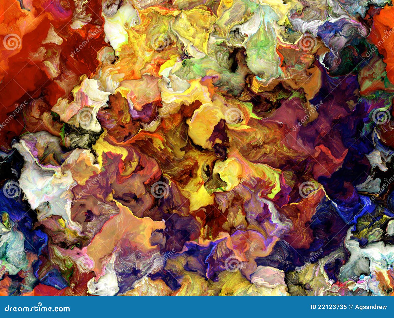 Digital Paint Texture Background Stock Illustration - Illustration of ...