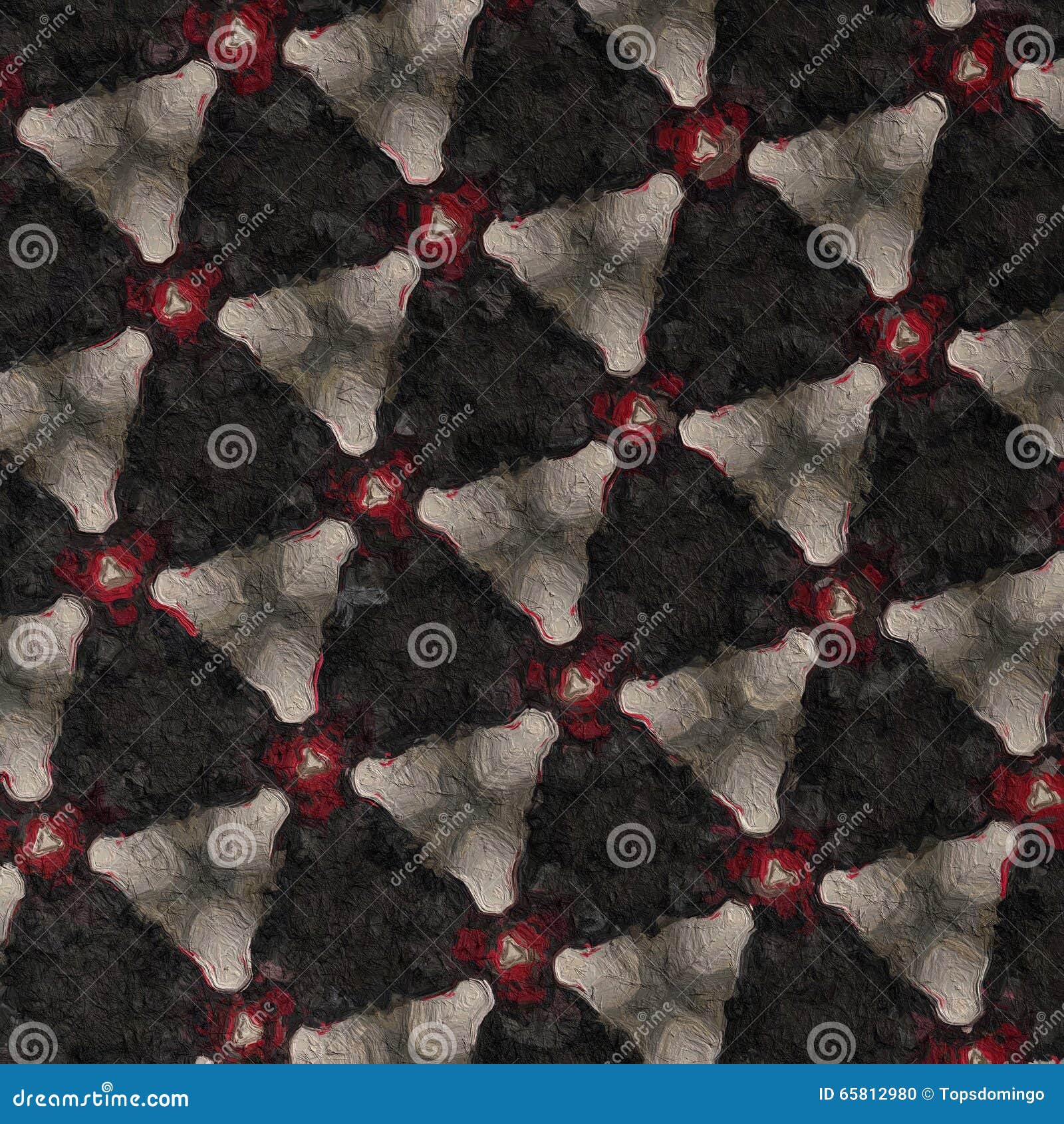 Digital Painted Triangle Shaped Pattern Stock Photo - Image of ...