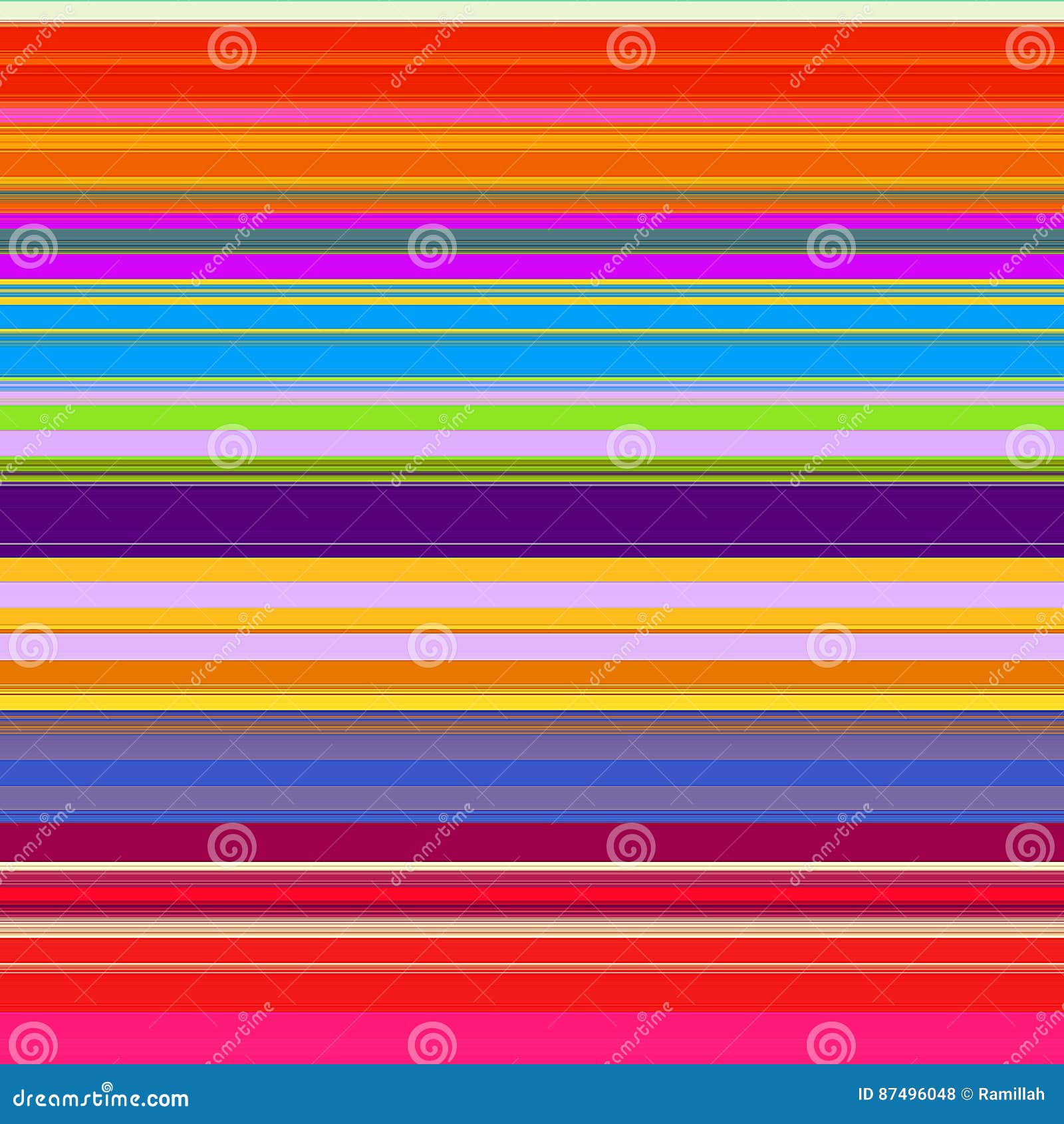 Digital Painting Beautiful Abstract Colorful Horizontal Lines Texture ...