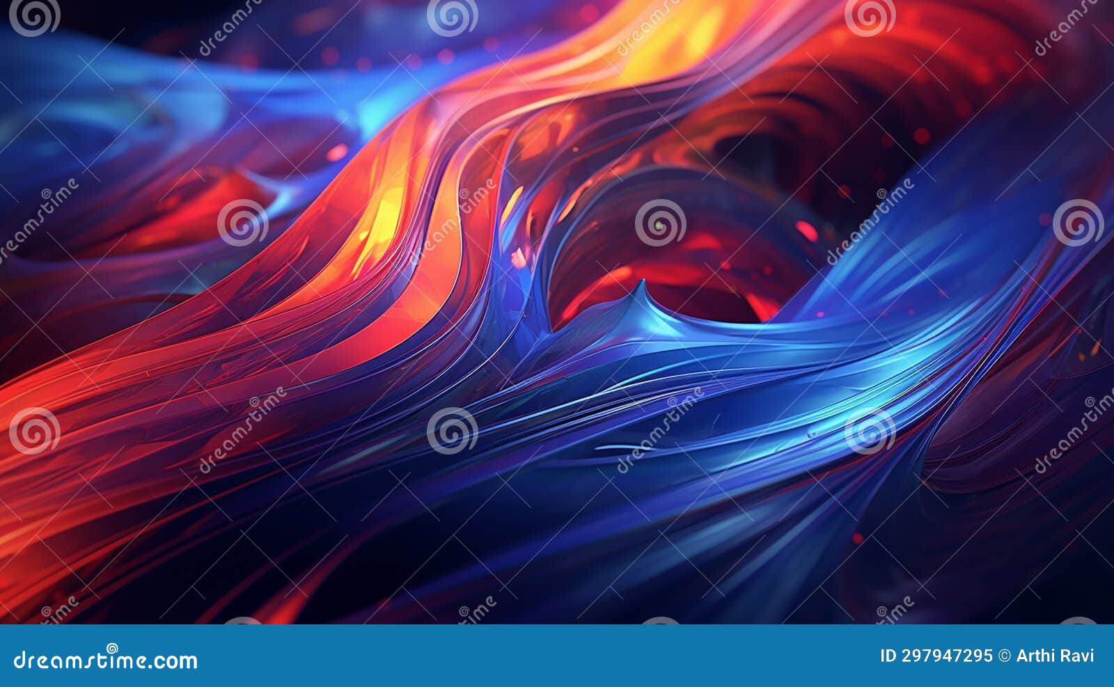 A Digital Painting Capturing the Detailed Texture of an Abstract ...