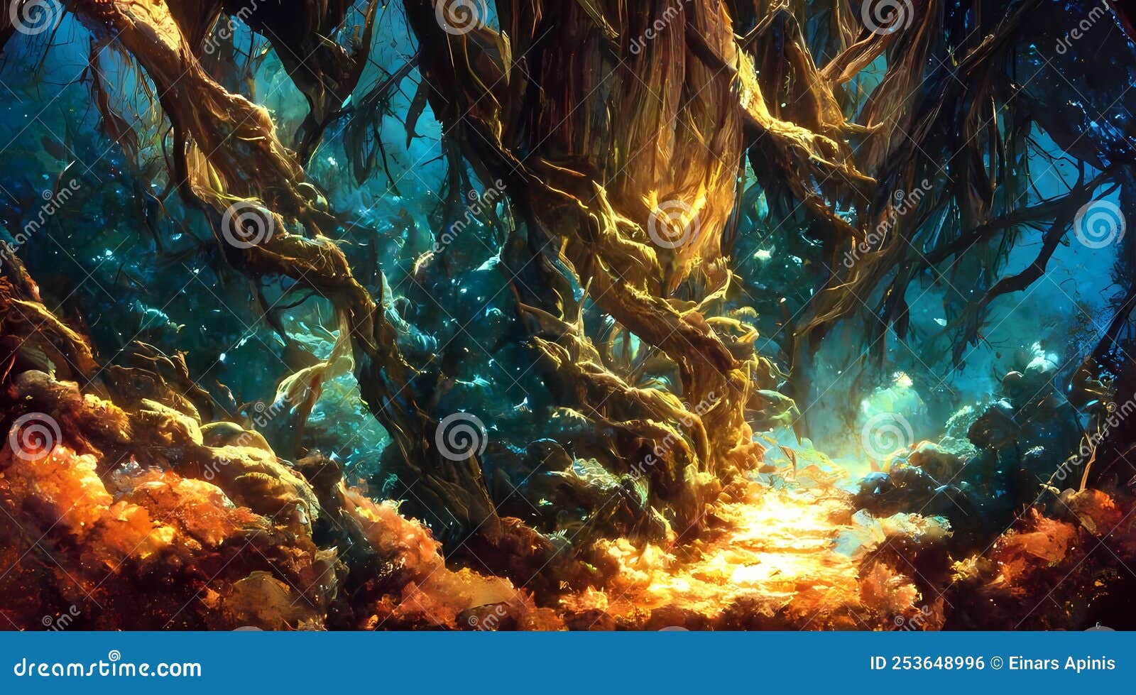 Flat Night Landscape with Moon Stars Comet and Texture Stock ...