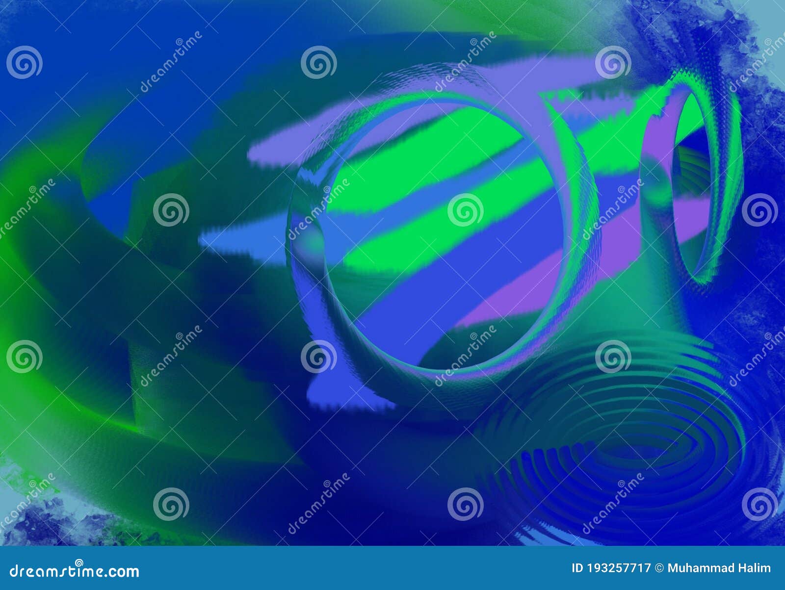 Circular Light Mirror Reflection Stock Image - Image of reflection ...