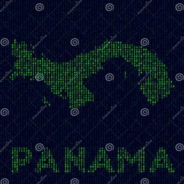 Digital Panama logo. stock vector. Illustration of graphic - 176072343