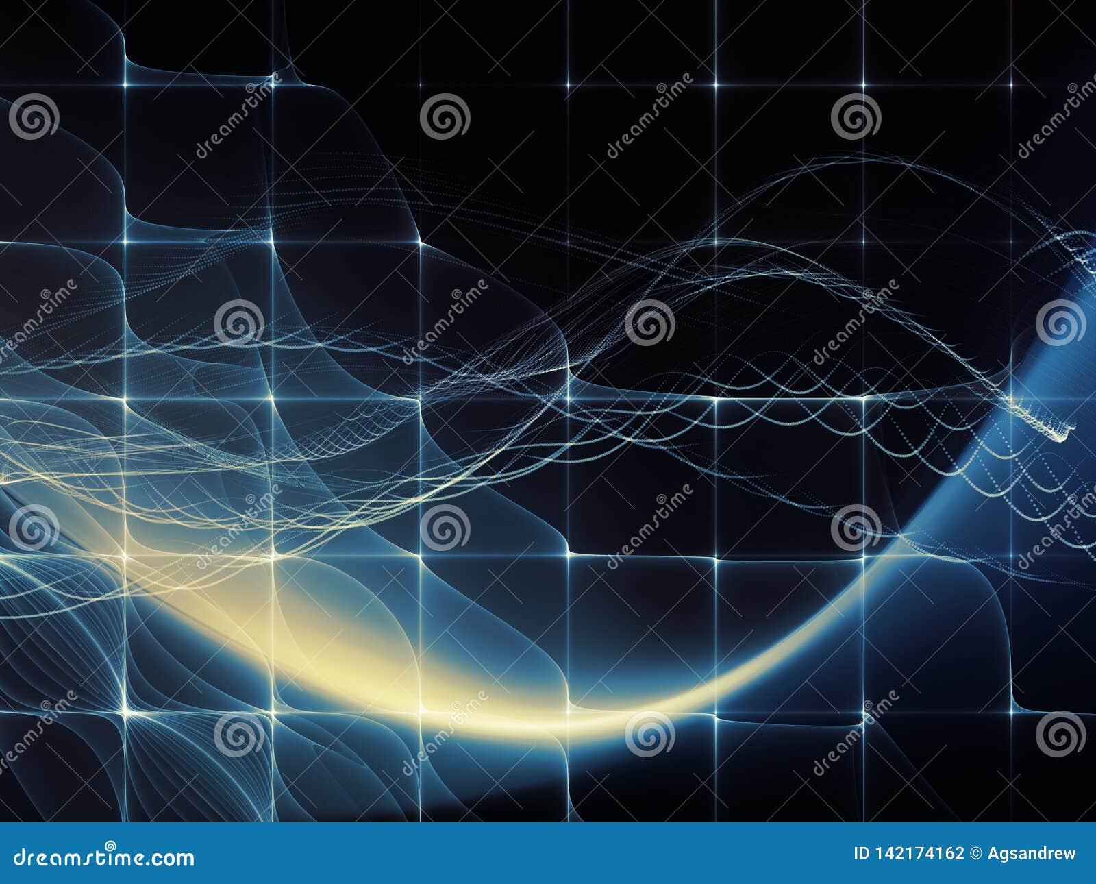 Digital Paradigms of Virtual World Stock Illustration - Illustration of ...