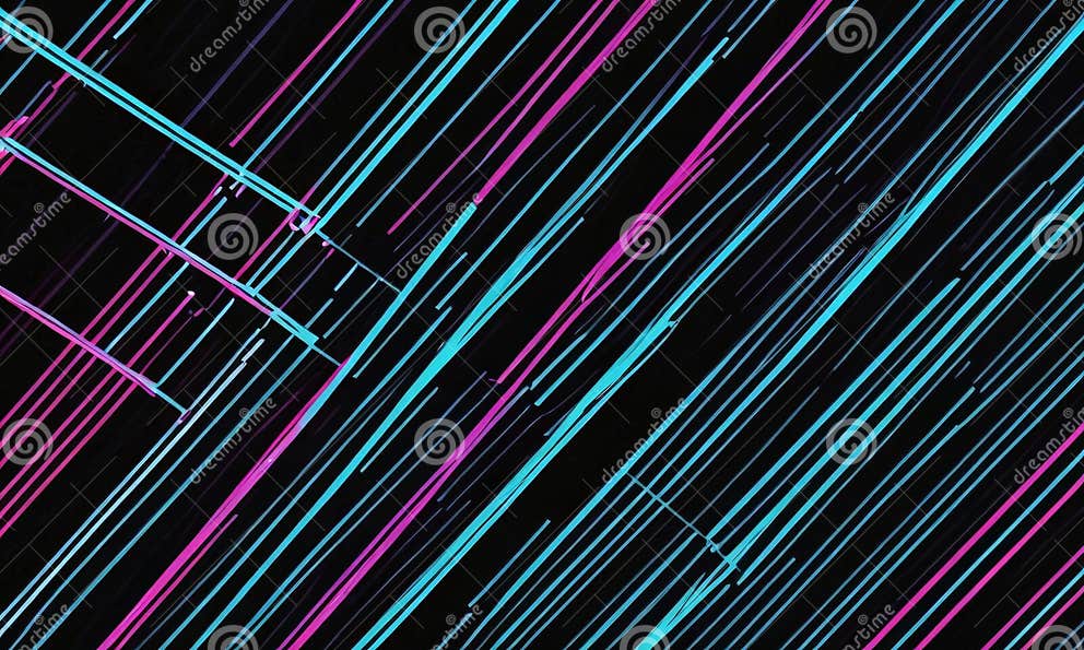 Digital Pattern Diagonal Lines in Various Shades Blue and Pink ...