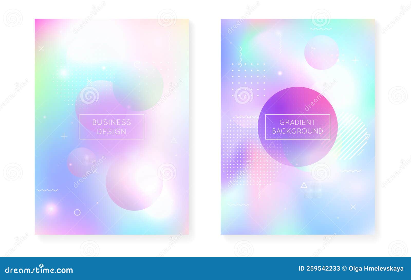 Digital Pattern. Science Flyer. Shiny Iridescent Composition Stock ...