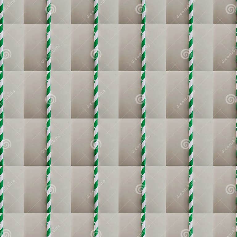 Digital Pattern Showcasing Vertical Green Colour Strips on a Grey ...