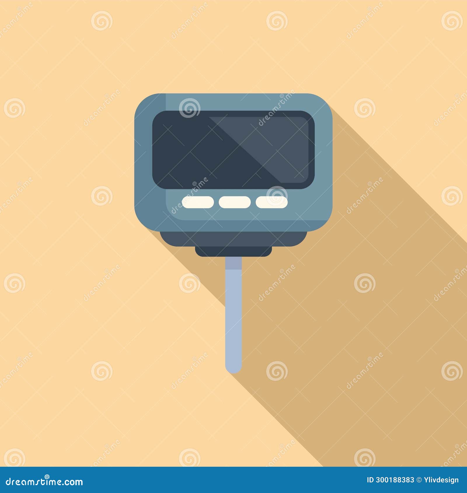 Digital Ph Meter Icon Flat Vector. Test Kit Alkaline Stock Illustration ...