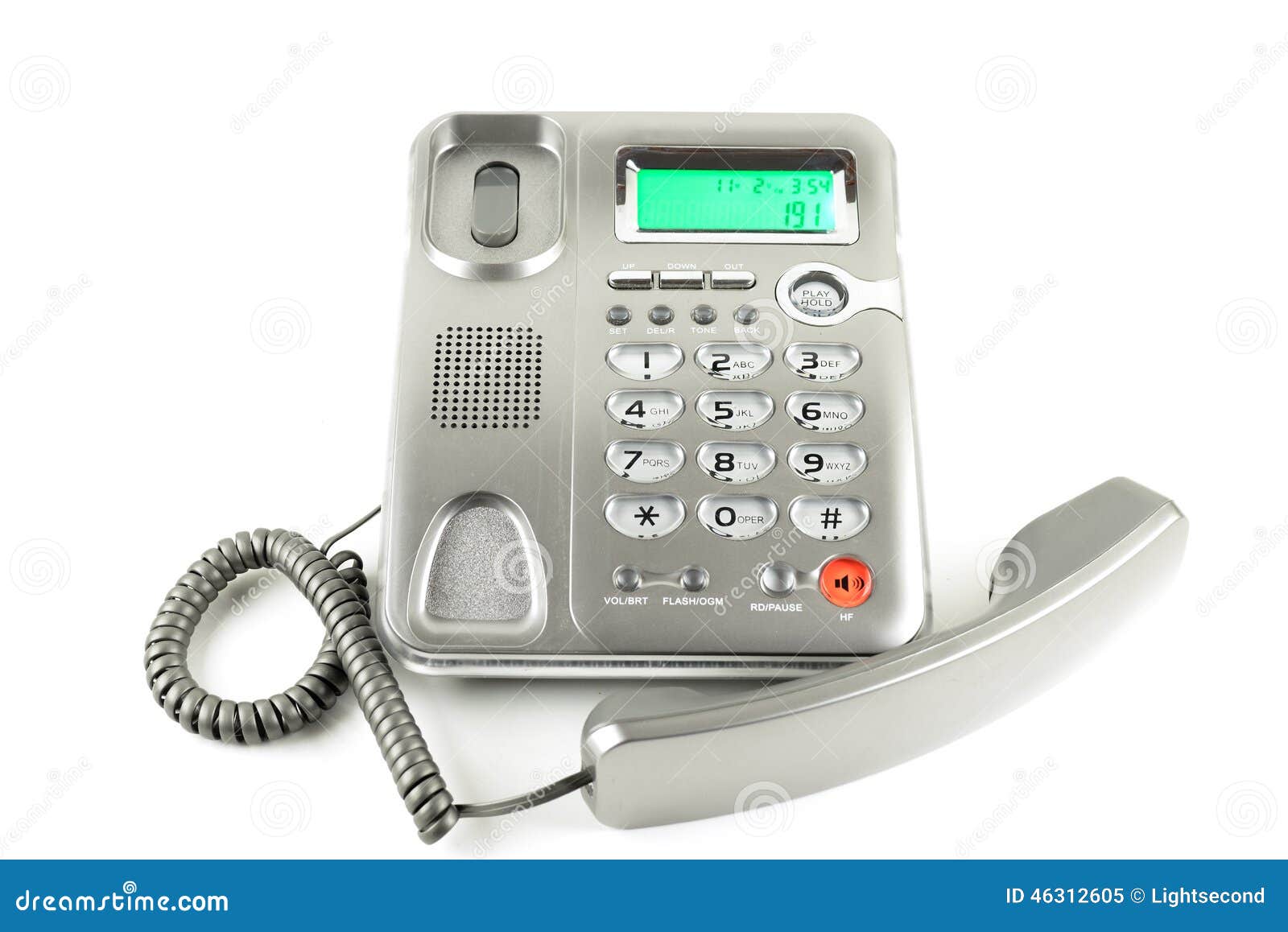 Digital phone stock image. Image of electronics, information - 46312605