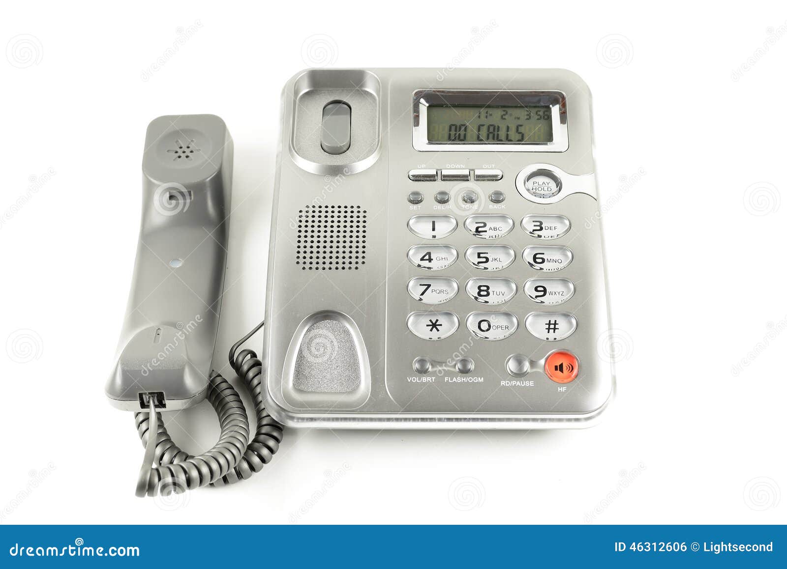 Digital phone stock photo. Image of keypad, single, digital - 46312606