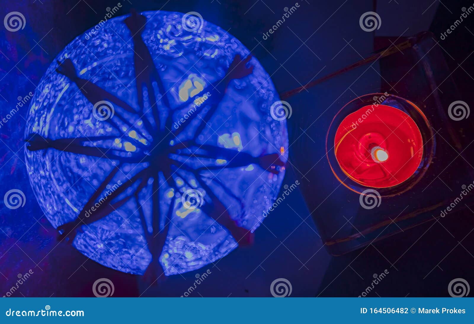Digital Photo Art Shining Colors Stock Photo - Image of glowing, glass ...