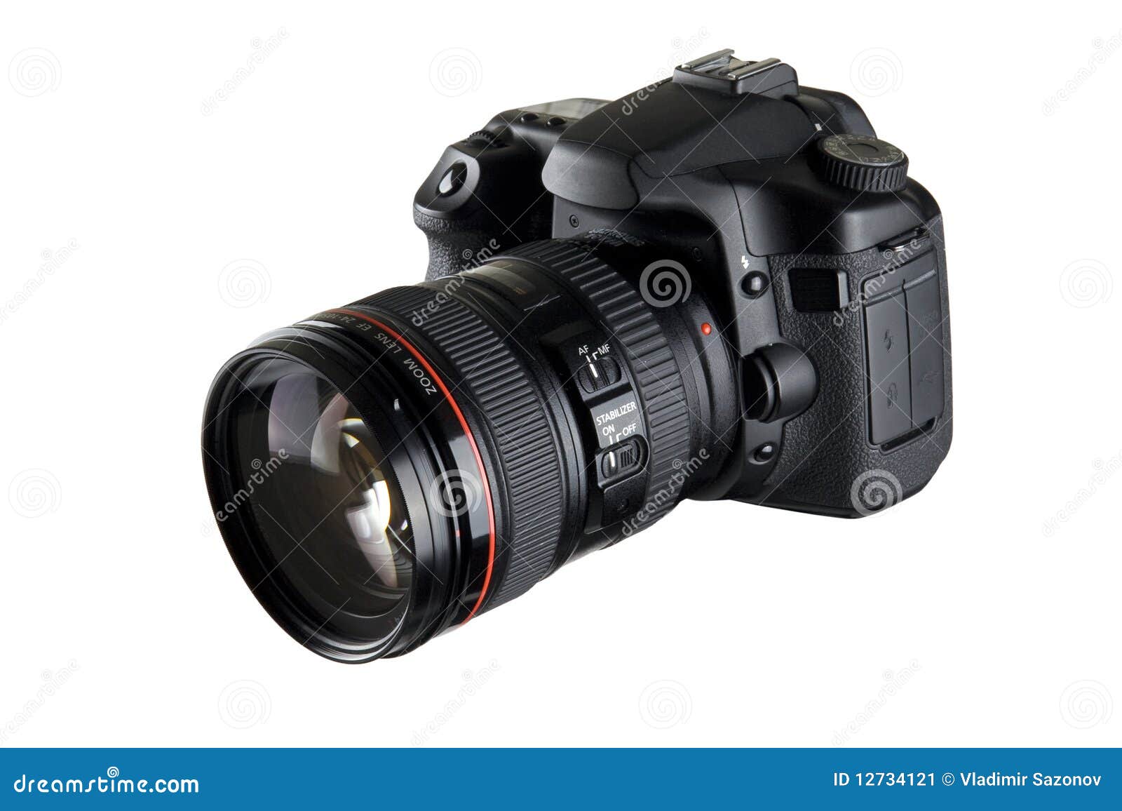Digital photo camera stock image. Image of digital, shot - 12734121