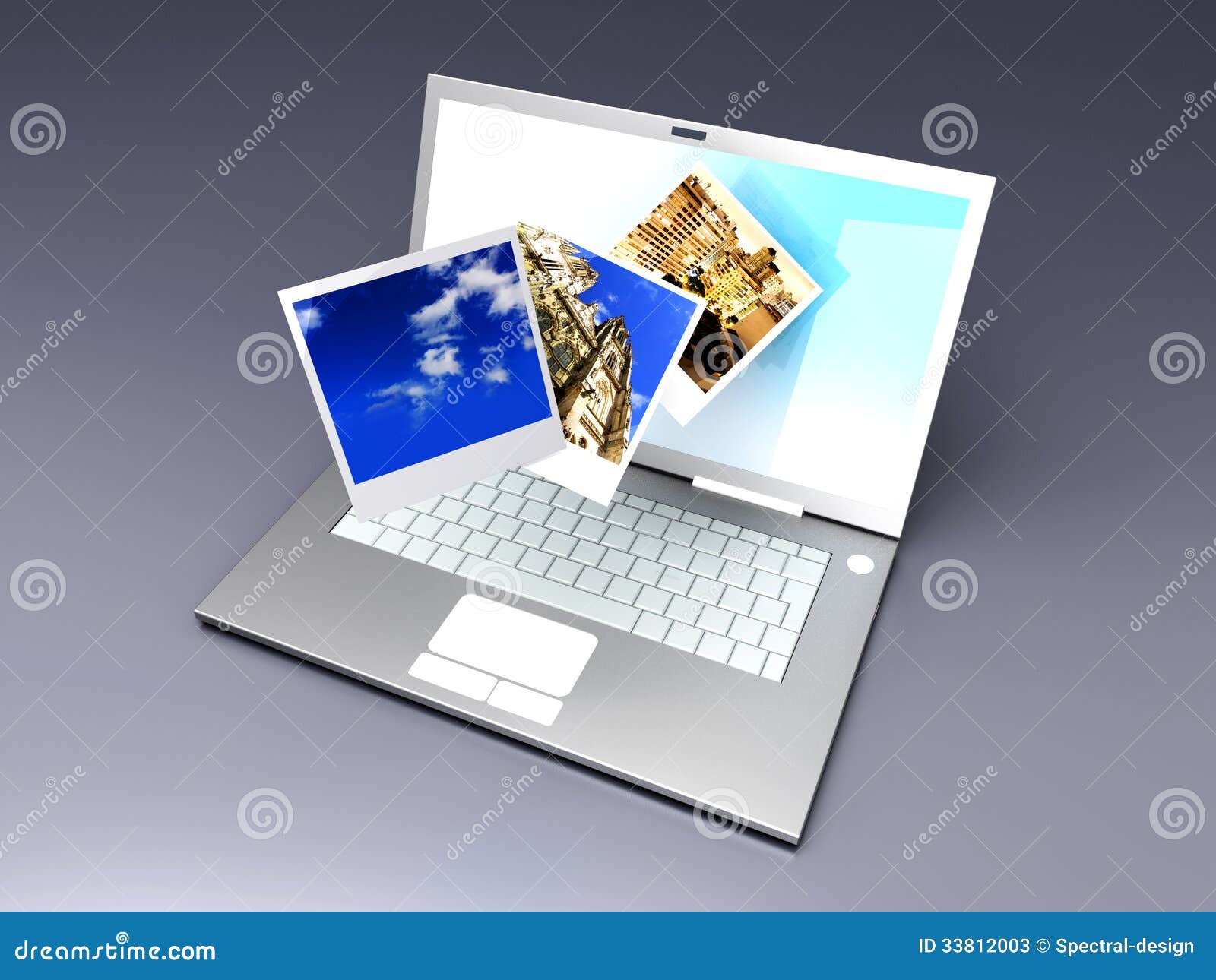 Digital Photo Gallery stock illustration. Illustration of download ...