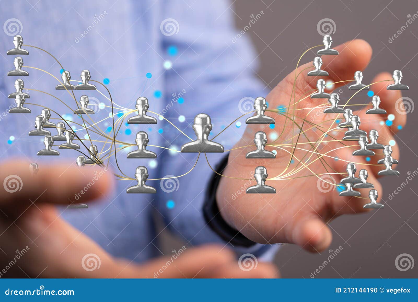 Hierarchy Connection Team Group Digital Stock Photo - Image of human ...