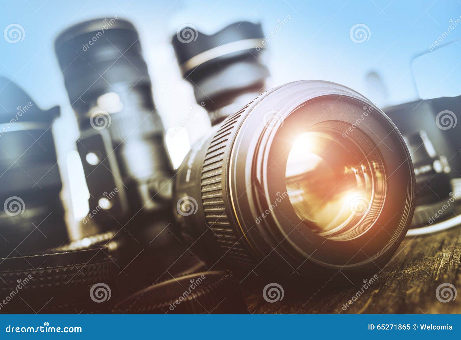 Digital Photography Set stock image. Image of camera - 65271865