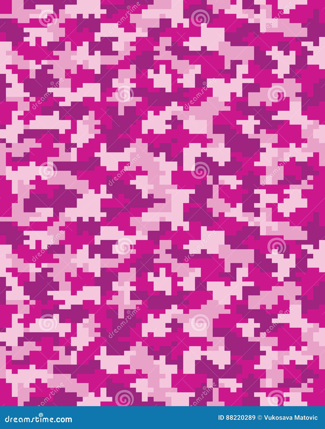 Digital Pink Camo Pattern