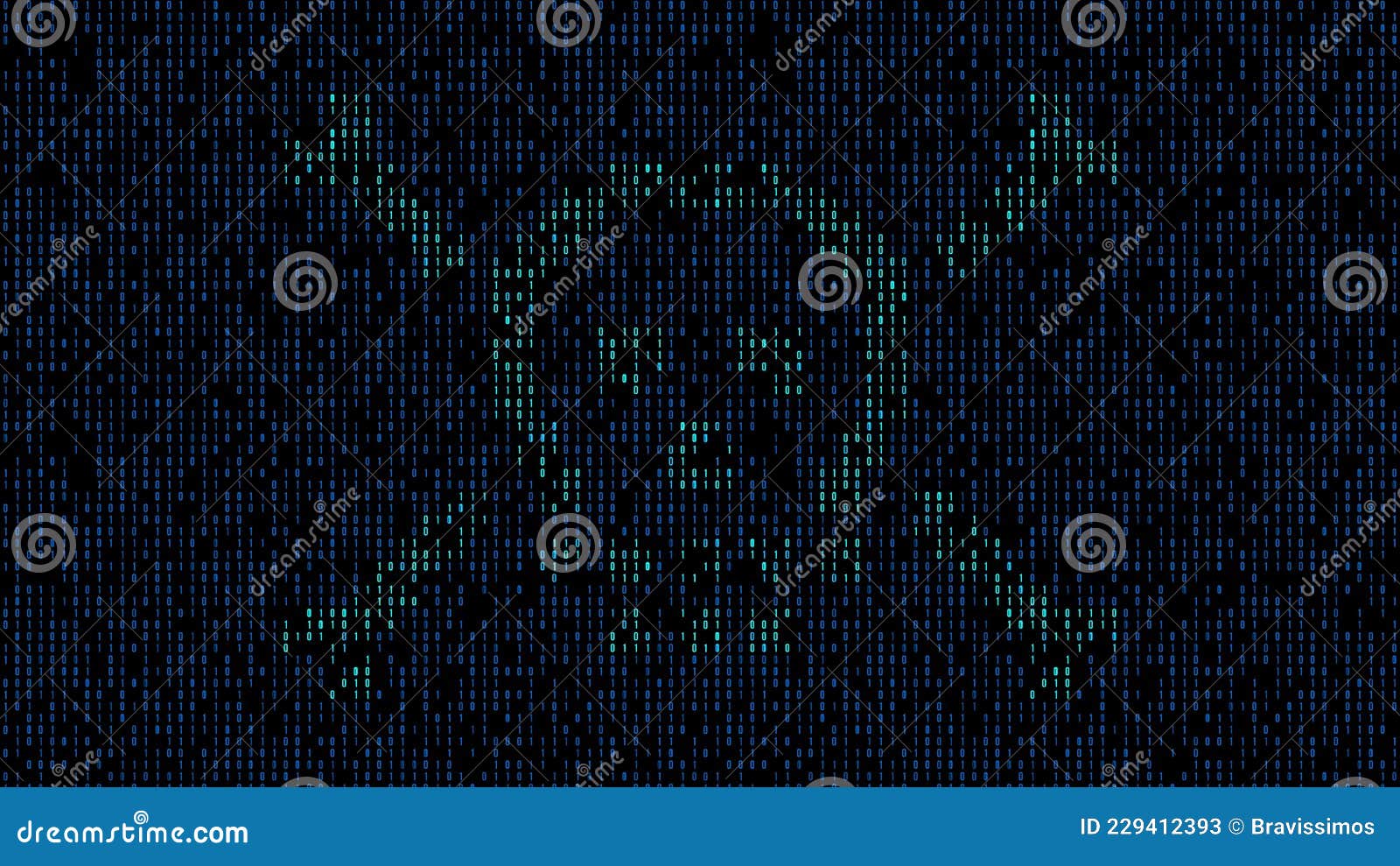 Digital Piracy Technology Computer Code. Crime Symbol Stock Image ...