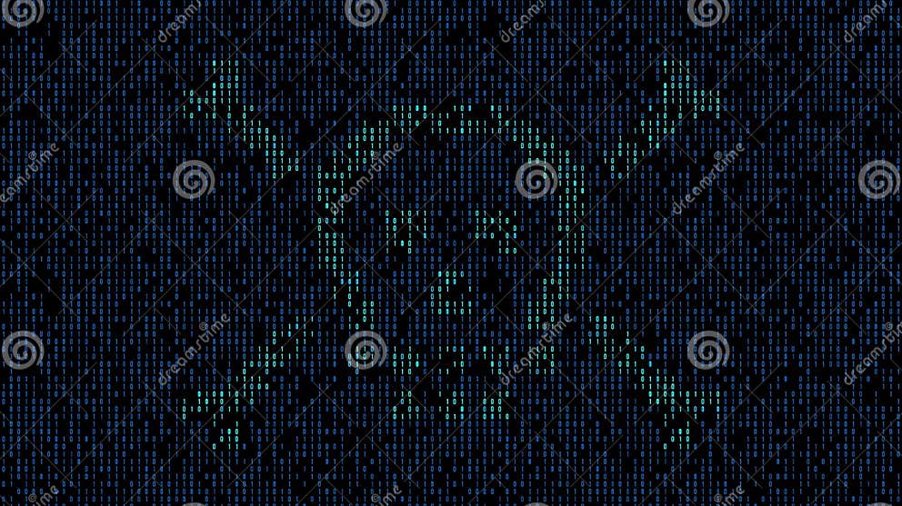 Digital Piracy Technology Computer Code. Crime Symbol Stock Image ...