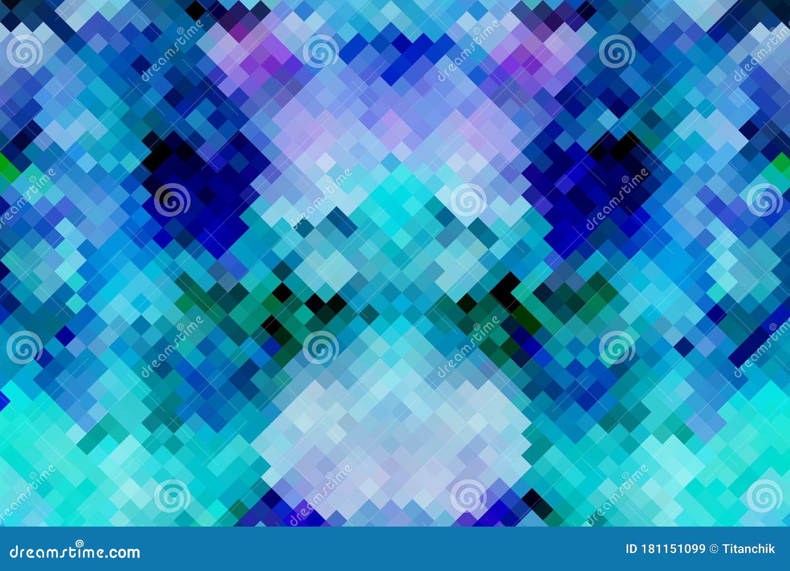 Digital Pixel- Art Decoration. Color Abstract Background Stock ...