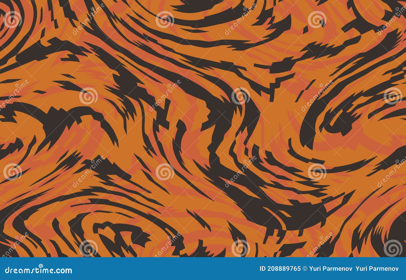 Digital Pixel Camo Seamless Pattern . Bright Orange Coloring Camouflage ...