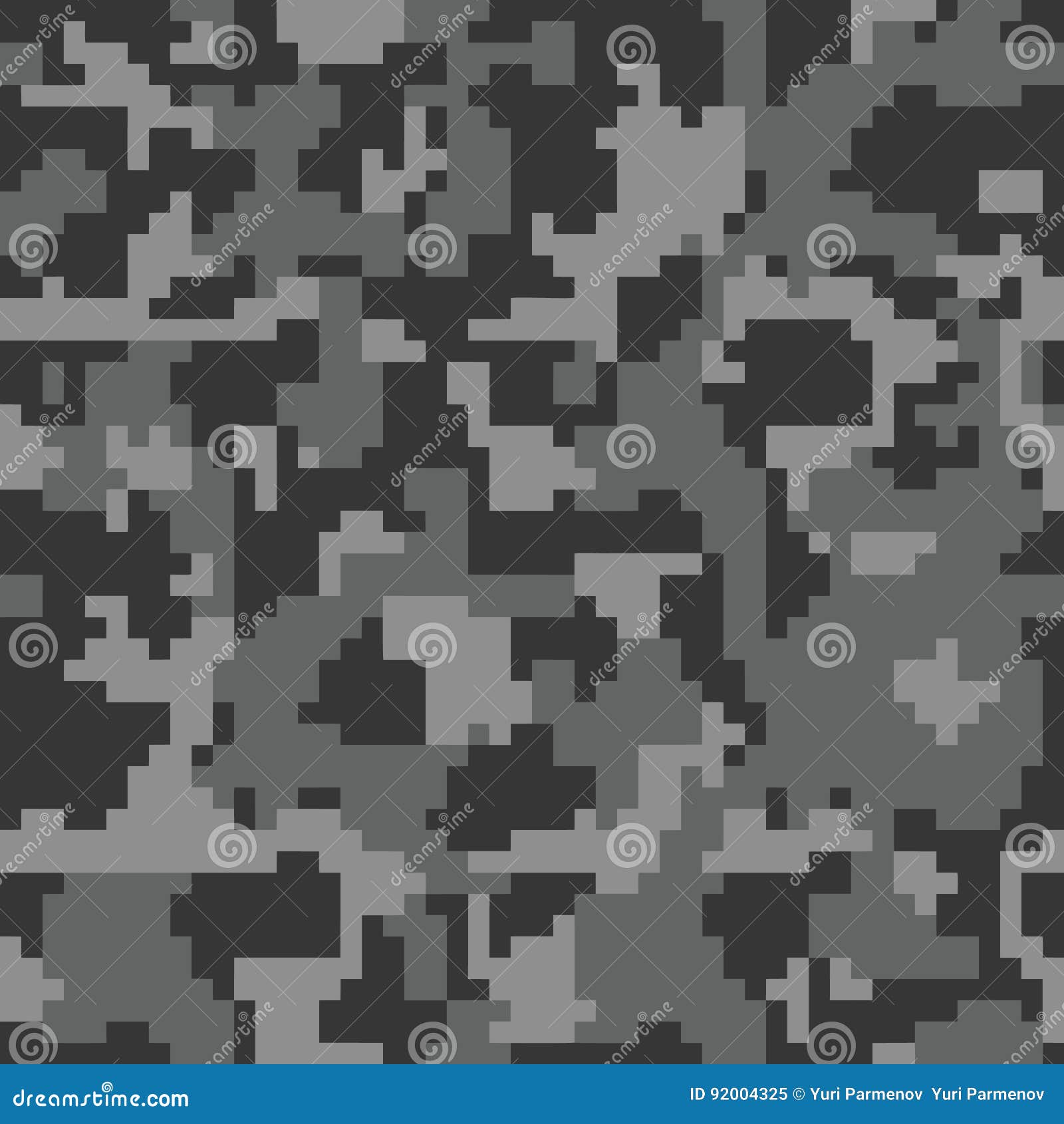 Pixel Camouflage Pattern, Military Seamless Uniform Print For Fabric ...