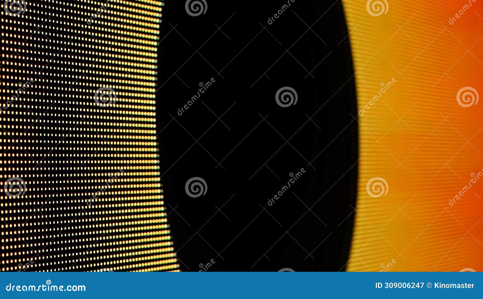 Digital Pixel Screen with Neon Light Footage Changing Colors Yellow ...