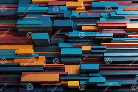 Digital Pixelated or Bit Patterns Symbolizing Data and Communication ...