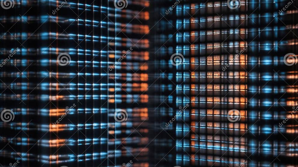 Digital Pixelated or Bit Patterns Symbolizing Data and Communication ...