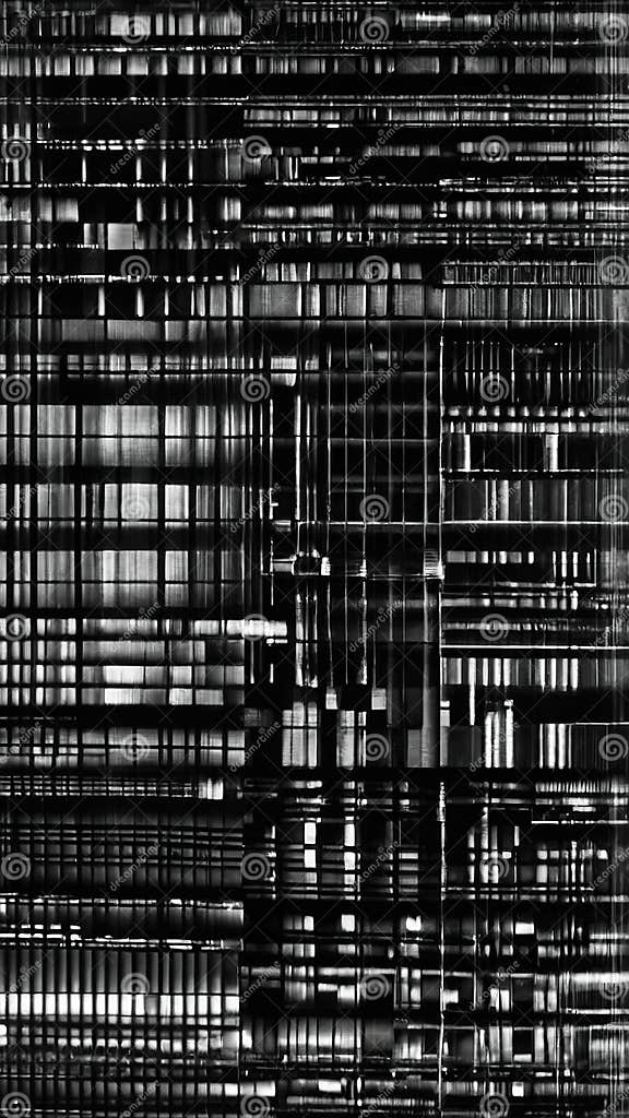 Digital Pixelated or Bit Patterns Symbolizing Data and Communication ...