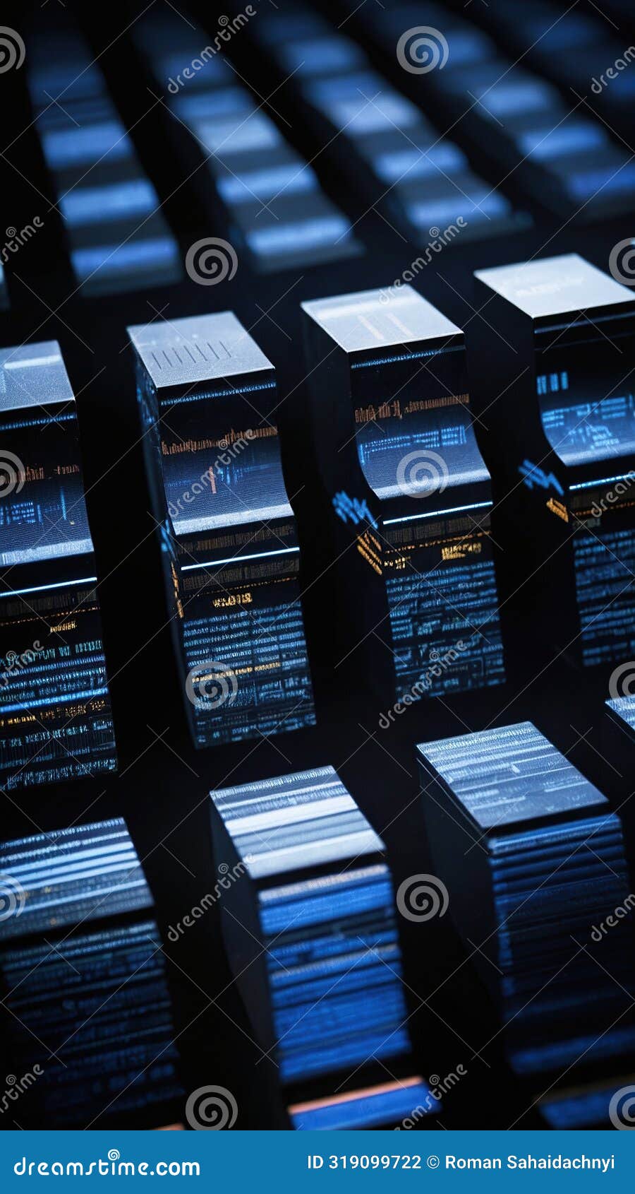 Digital Pixelated or Bit Patterns Symbolizing Data and Communication ...