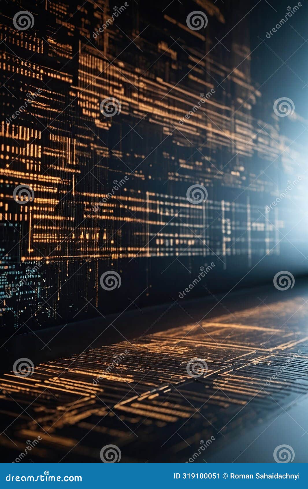 Digital Pixelated or Bit Patterns Symbolizing Data and Communication ...