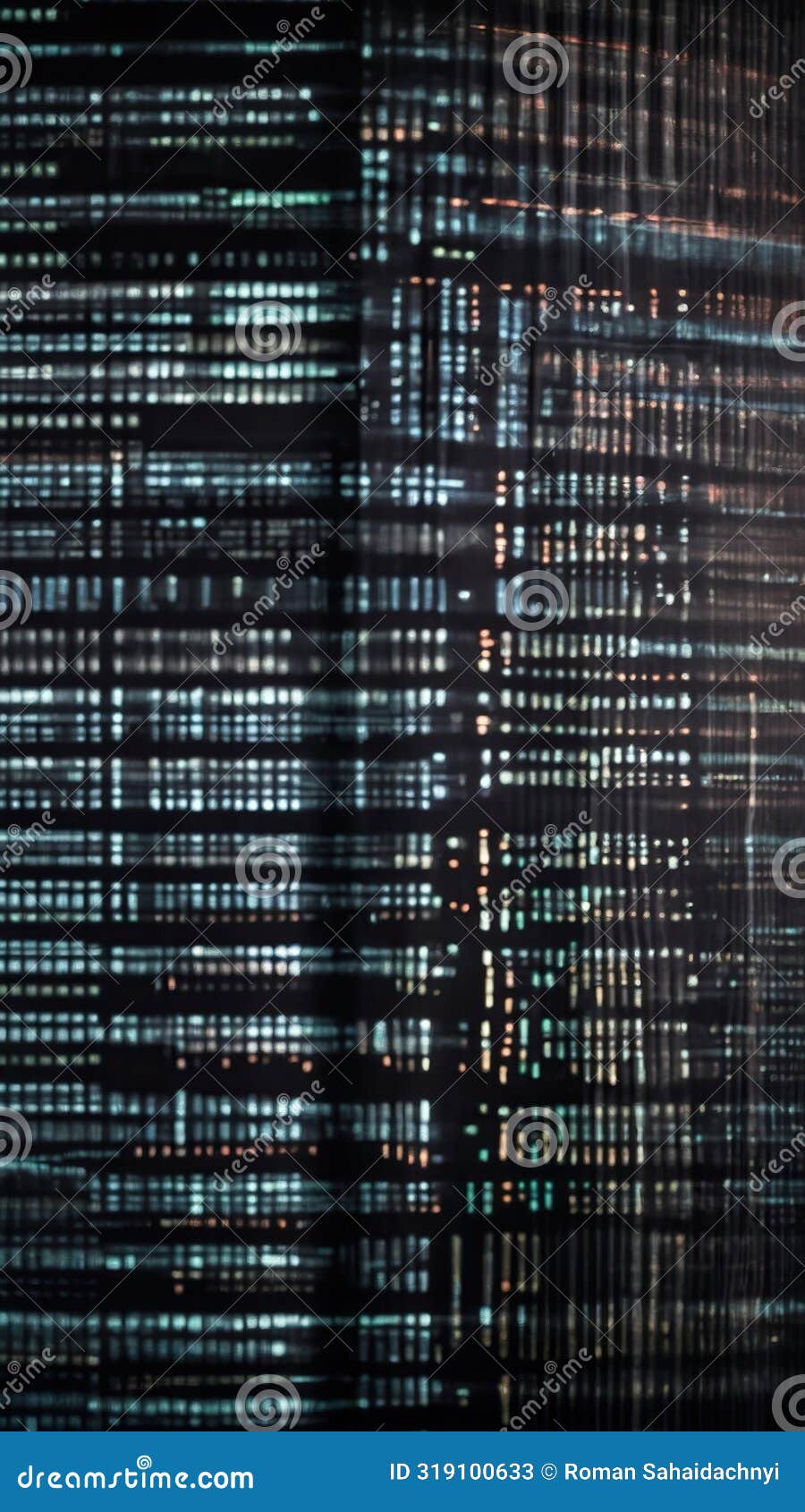 Digital Pixelated or Bit Patterns Symbolizing Data and Communication ...