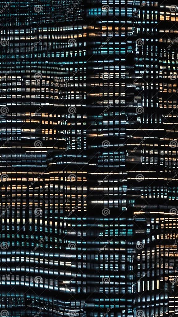 Digital Pixelated or Bit Patterns Symbolizing Data and Communication. Stock Image - Image of ...