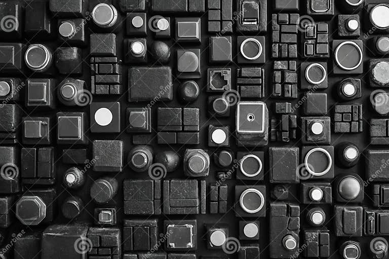 Digital Pixelated or Bit Patterns Symbolizing Data and Communication ...