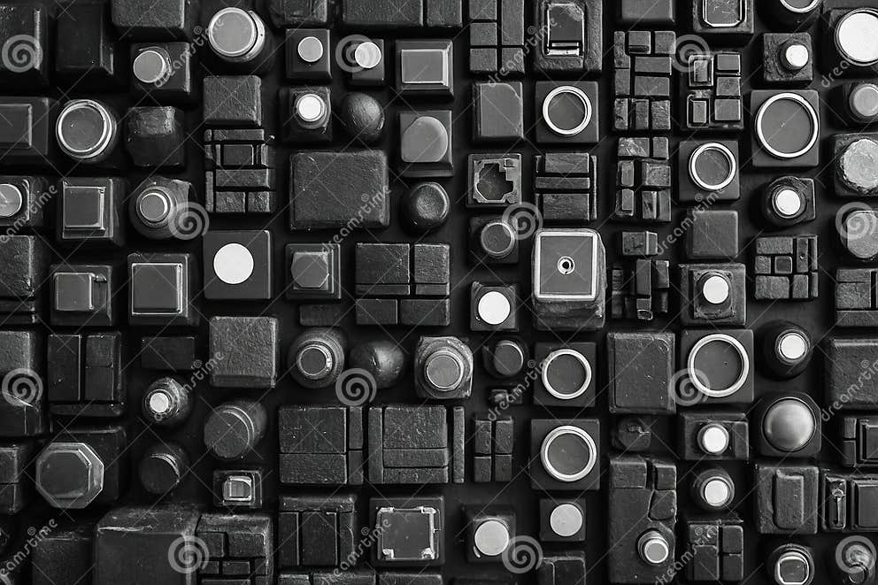 Digital Pixelated or Bit Patterns Symbolizing Data and Communication ...