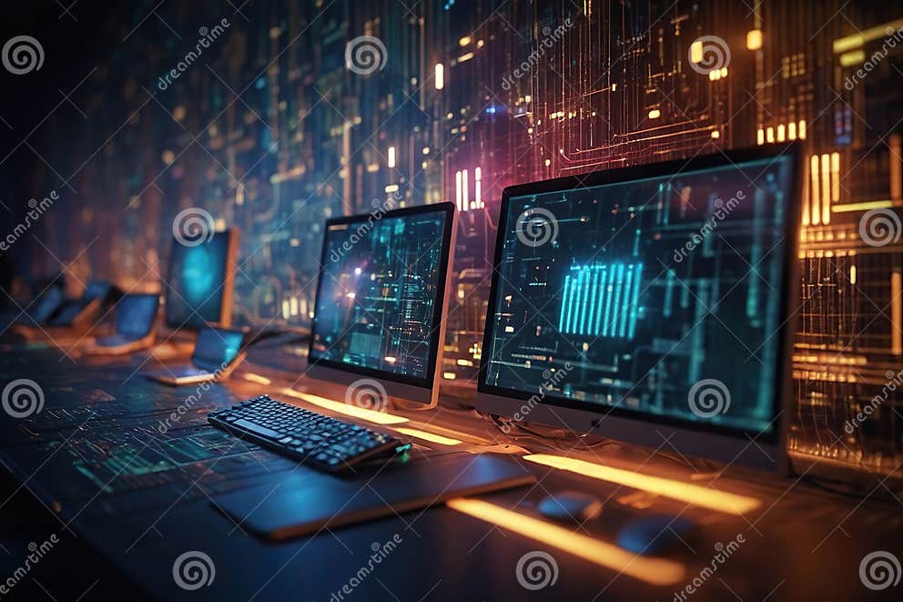 Digital Pixelated or Bit Patterns Symbolizing Data and Communication ...