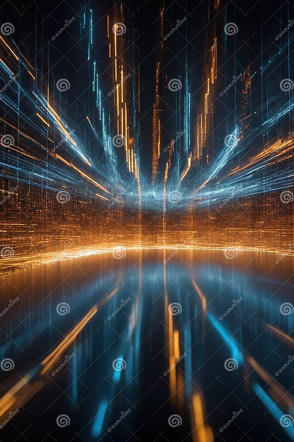 Digital Pixelated or Bit Patterns Symbolizing Data and Communication ...