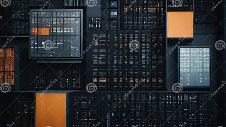 Digital Pixelated or Bit Patterns Symbolizing Data and Communication ...