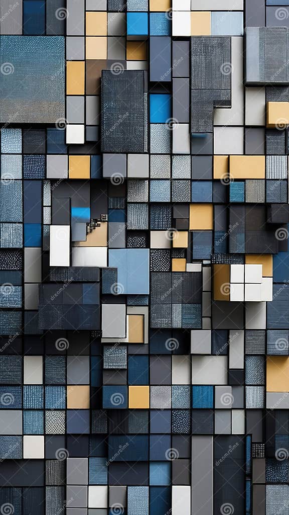 Digital Pixelated or Bit Patterns Symbolizing Data and Communication ...