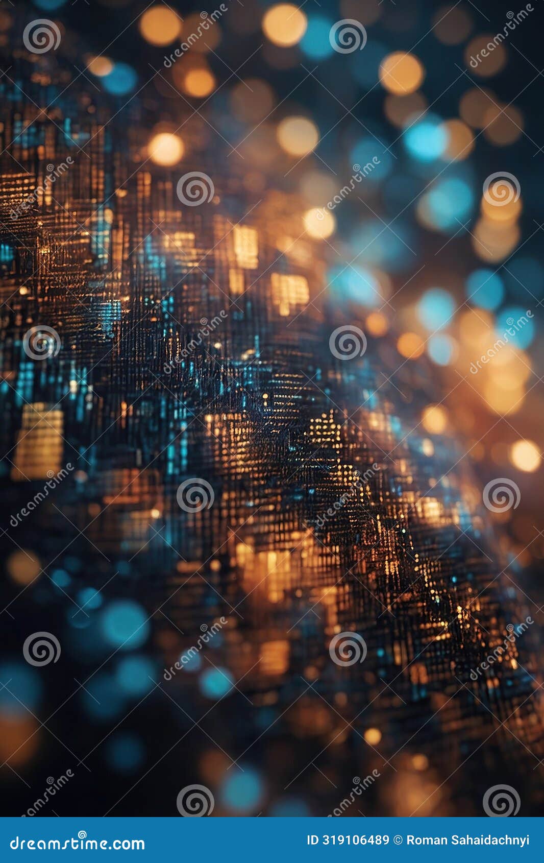 Digital Pixelated or Bit Patterns Symbolizing Data and Communication ...