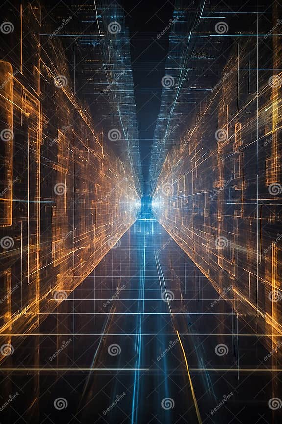 Digital Pixelated or Bit Patterns Symbolizing Data and Communication ...
