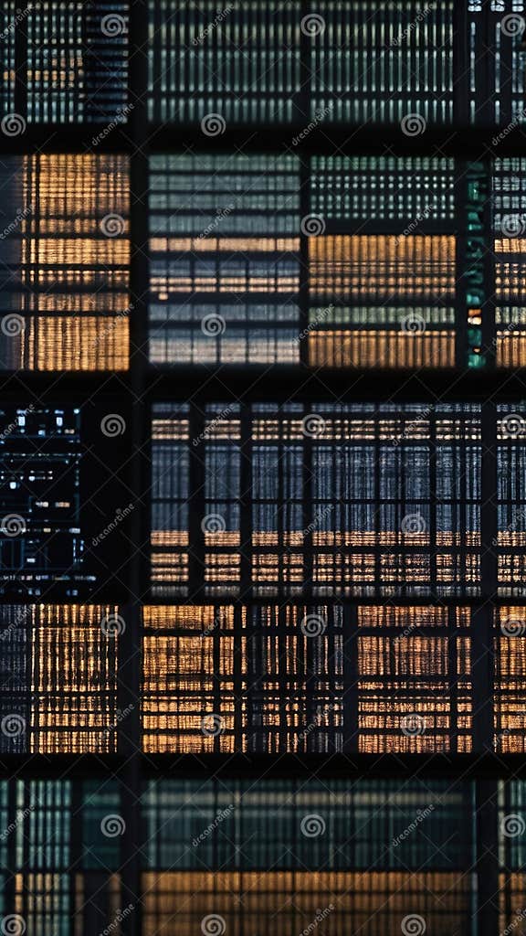 Digital Pixelated or Bit Patterns Symbolizing Data and Communication ...