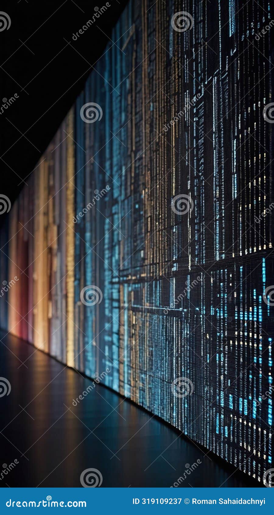 Digital Pixelated or Bit Patterns Symbolizing Data and Communication ...