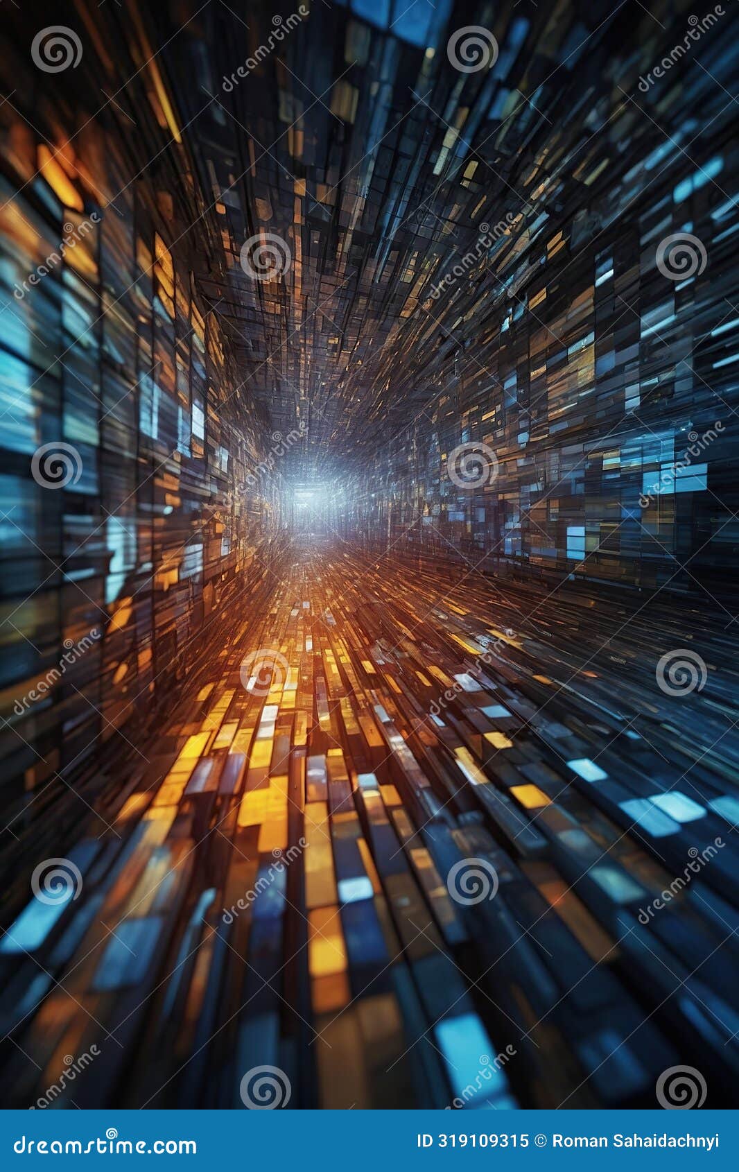 Digital Pixelated or Bit Patterns Symbolizing Data and Communication ...