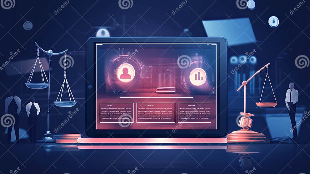 A Digital Platform Displaying Client Testimonials for a Law Firm on a ...