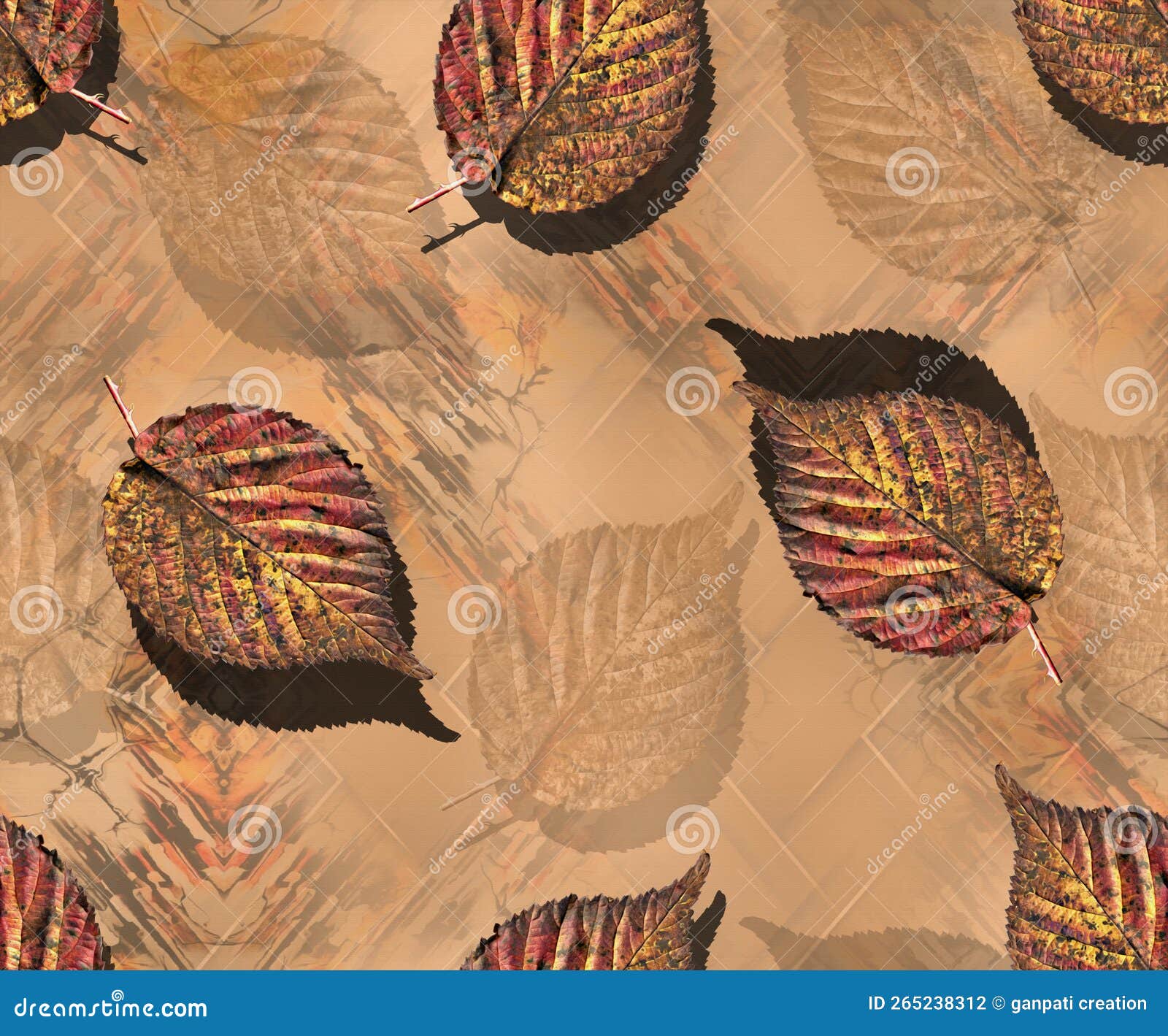 Digital Print All Over Design for Textile Work Stock Photo - Image of ...